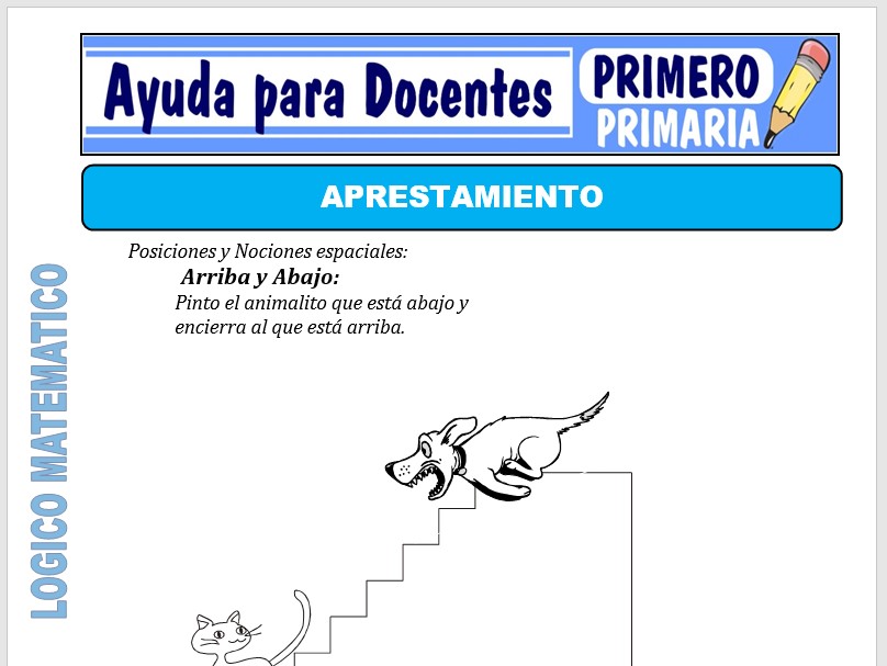 Aprestamiento para Primero de Primaria – Ayuda para Docentes