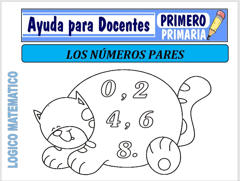 Los Números Pares para Primero de Primaria – Ayuda para Docentes